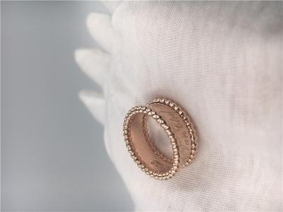 Cina Rose Gold Engagement Rings d'annata, anelli di fidanzamento della banda dell'oro delle donne in vendita