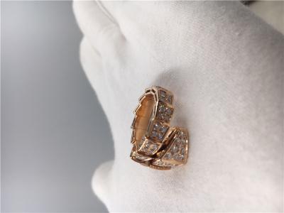 Cina Oro di lusso Ring With Full Pavé Diamonds AN855116 dell'anello 18K di Serpenti dei gioielli in vendita