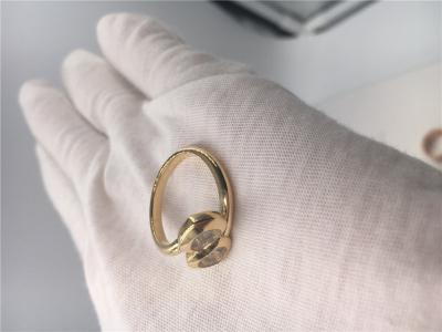 Cina Le curve felici suonano i diamanti naturali dell'oro dei gioielli 18K di Chopard con forma del cuore in vendita