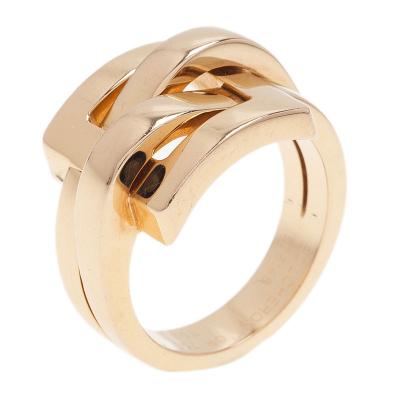 China De aangepaste Breedte van de Ringsgrootte 52/1.4cm van Vrouwen Gouden Geen Diamant Nieuwe Voorwaarde Te koop