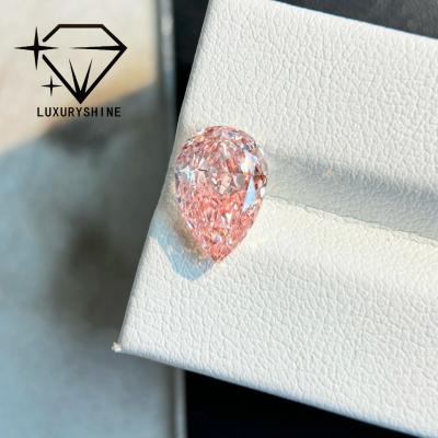 Cina LuxuryShine 1-15CT Bianco rosa perla tagliata in laboratorio Diamante cresciuto VVS-VS Diamanti sciolti e gioielli da matrimonio e gioielli personalizzati in vendita