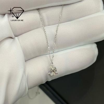 China Luxury Diamond Jewelry Necklace with VS2 Clarity and 18k/Rose Gold Plated Customized High Jewelry for sale