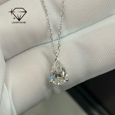 China Luxury Diamond Necklace with VS2 Clarity and 18k/Rose Gold Plated Blue Ceramic Accents for sale