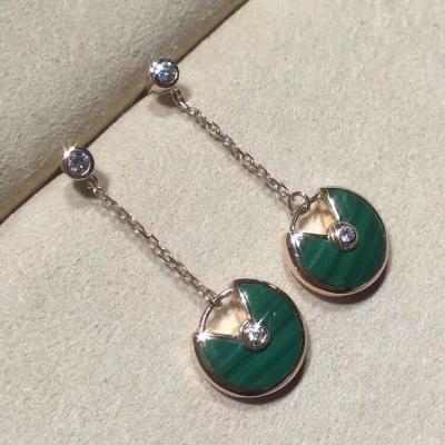 Cina Gioielli 18k dell'oro personali orecchini di Amulette De oro giallo/rosa/bianco in vendita