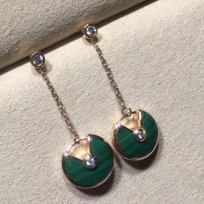 Cina Gioielli 18k dell'oro personali orecchini di Amulette De oro giallo/rosa/bianco in vendita