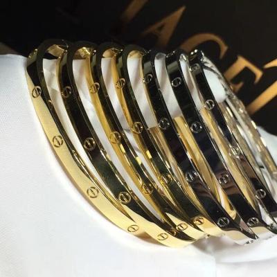 Cina Braccialetto dell'oro dei gioielli 18K, modello personale amore sottile della collana dell'oro piccolo in vendita