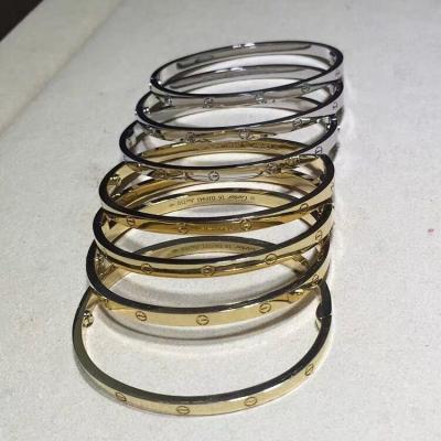 Cina Braccialetto dell'oro dei gioielli 18K, modello personale amore sottile della collana dell'oro piccolo in vendita