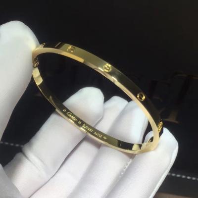 Cina Braccialetto dell'oro dei gioielli 18K, modello personale amore sottile della collana dell'oro piccolo in vendita