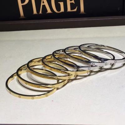 Cina Braccialetto dell'oro dei gioielli 18K, modello personale amore sottile della collana dell'oro piccolo in vendita