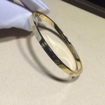 Cina Braccialetto dell'oro dei gioielli 18K, modello personale amore sottile della collana dell'oro piccolo in vendita