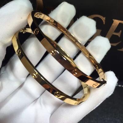 Cina Braccialetto dell'oro dei gioielli 18K, modello personale amore sottile della collana dell'oro piccolo in vendita