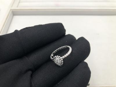 Cina Oro di lusso Ring Beautiful With Yellow/oro bianco dei diamanti 18K dei gioielli dei gioielli dell'oro in vendita