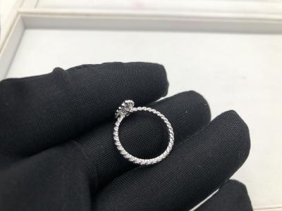 Cina Oro di lusso Ring Beautiful With Yellow/oro bianco dei diamanti 18K dei gioielli dei gioielli dell'oro in vendita