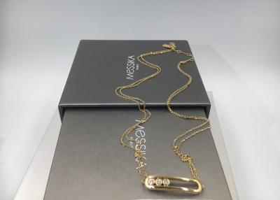 Cina Braccialetto di movimento di Parigi dell'oro giallo del 18K delle donne grande con i diamanti di VVS in vendita