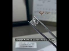 luxuryshine vvs-vs asscher shape lab grown diamond 0.1-10ct d-f color white diamond