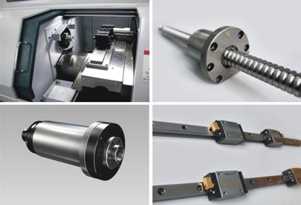 Processing Precision 0.0025mm Small Precise CNC Lathe Machine With FANUC Control System