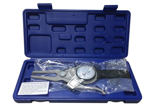 Quality Small Throat Type 0-20mm Outside Dial Caliper Gauge With 0.01mm Graduation for sale