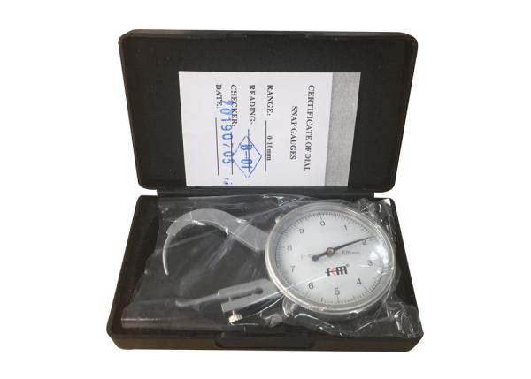 Quality Durable 0-10mm Dial Caliper Gauges for Thickness Measurement with Convenient for sale