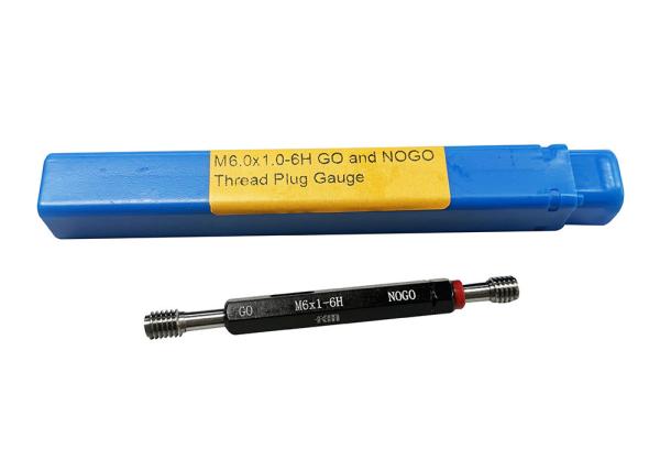 M6.0 Medidor métrico de enchufe con herramienta de inspección roscada de los tipos GO y NOGO