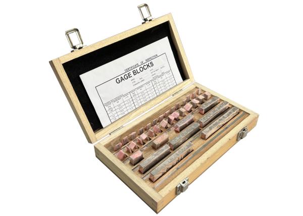 Quality 38Pcs Steel Metric Rectangular Gauge Blocks With Grade 1 For Precision Dimension for sale