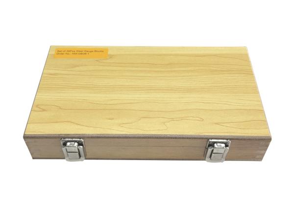 Quality 38Pcs Steel Metric Rectangular Gauge Blocks With Grade 1 For Precision Dimension for sale