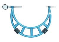 China 0-100mm Outside Micrometer With Dial Indicator for sale