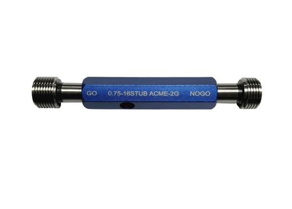 0.75-16 STUB ACME-2G 플러그 스레드 가이더 스레드 부품 검사