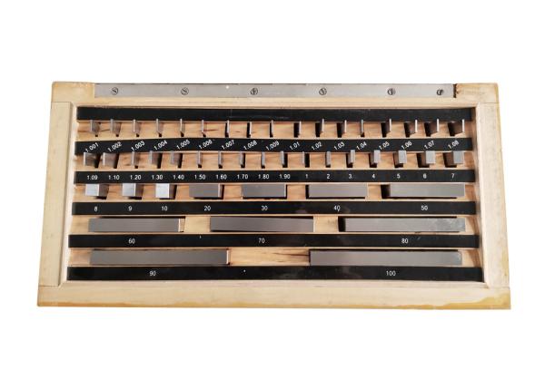 Quality 46pcs Gauge Blocks Set with Grade 1 Precision DIN Standard for sale