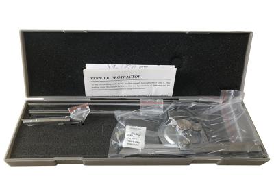 China 0-360 Degree Universal Bevel Protractor with Magnifier for Easy Easy Reading for sale