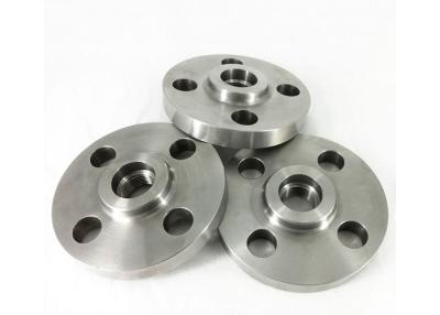 China Threaded Titanium Flange with Precise Dimensions for Chemical and Marine Pipeline Systems for sale