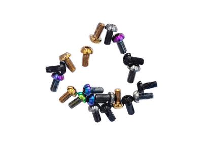 China Titanium Set Screws for Motorcycle Disc Brake Rotor Bike Brake Fastening Screw for sale
