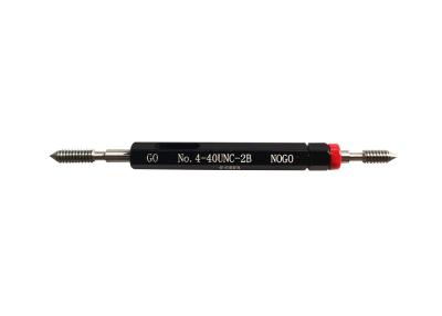 China UNC Precision Thread Plug Gauge Go And NoGo Thread Gauge for sale