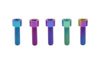 China Anodizing Color Titanium Socket Cap Bolt For Racing And Motorcycle for sale