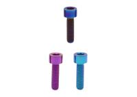 China Anodizing Color Titanium Socket Cap Bolt For Racing And Motorcycle for sale