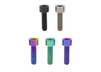 China Customized Titanium Hexagon Socket Head Screws DIN 912 M6 X 20mm Natural Customized for sale