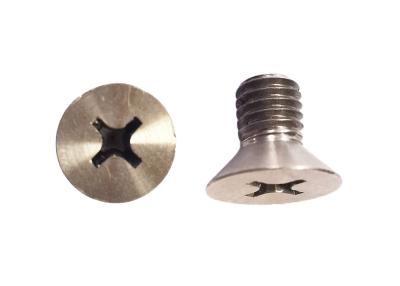 China Customized Titanium Countersunk Head Screws for CNC Machine Screwing M1.6-M10 for sale