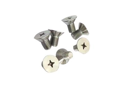 China Customized Titanium Countersunk Head Screws for CNC Machine Screwing M1.6-M10 for sale