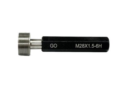 China M28.0 Metric Plug Gauge With GO Types Threaded Inspection Tool for sale