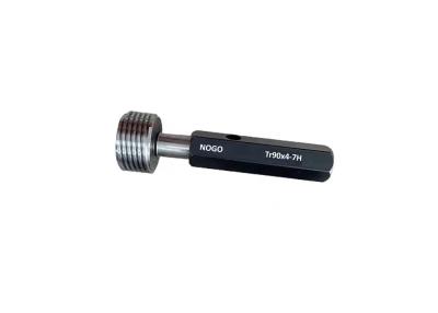 China TR90x4mm Trapezoidal No-Go Thread Plug Gauge 7H Designed for Working and Inspection for sale