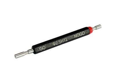 China 2.5H12 High Precision Plain Plug Gauge Go and Nogo Smooth Plug Gauges for sale