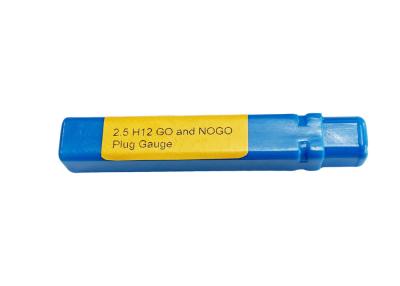China 2.5H12 High Precision Plain Plug Gauge Go and Nogo Smooth Plug Gauges for sale