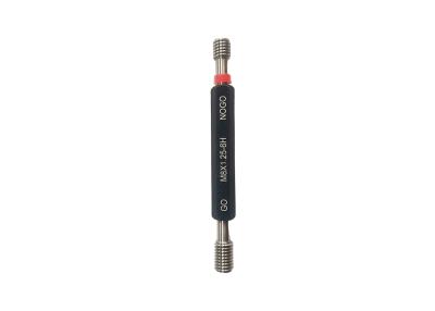 China Grau profissional M8.0 Metric Thread Plug Gauge Pitch 1.25 Inspeção de fios internos em peças críticas do equipamento à venda