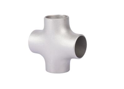 China Titanium 4 Way Cross Pipe Fitting Pressure Corrosion Resistant for Industrial Use for sale