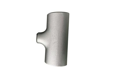 China Welding Tee Reducer Elbow Pipe Connection Machined Parts Titanium Pipe Fittings Titanium Redcuing Tee For Exhaust Gr1 Gr2 for sale