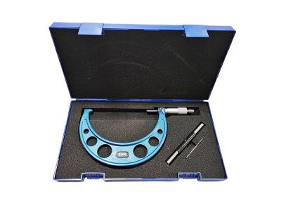 China 5-6 "Exterior Micrômetro Máquina de precisão Ferramenta com bigorna de carburo para medições duradouras e precisas à venda