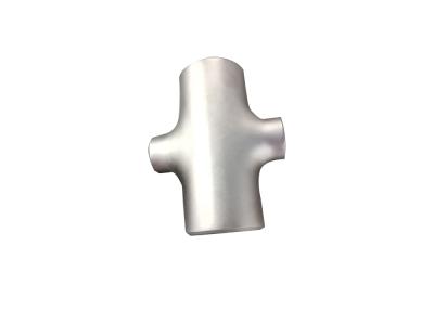 China High Quality Price DN40*DN25*3mm GR2 Pipe Fitting-Butt Welding Titanium Reducing Cross for sale