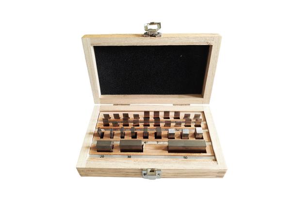 Quality Rectangular Gauge Block Set 32Pcs Grade 0 for Laboratory Inspection and Calibration for sale