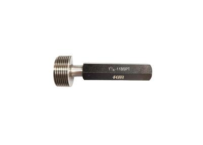 China 1" 1/4-11 BSPT Thread Plug Gauge for Measuring Tapered Pipe Threads in British Standard for sale