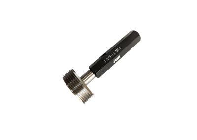 China 1" 1-4-11.5 NPT Tapered Pipe Thread Plug Gauge Go and Nogo Set with Internal First Grade Thread Machining Center for sale