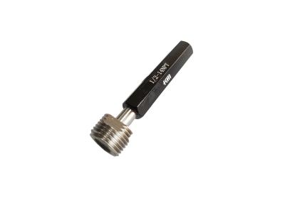 China Hydraulic Pipe Thread Inspection Tool 1-2"-14 NPT Thread Plug Gauge for Pipe Fitting Inspection Includes Multiple Sizes for sale